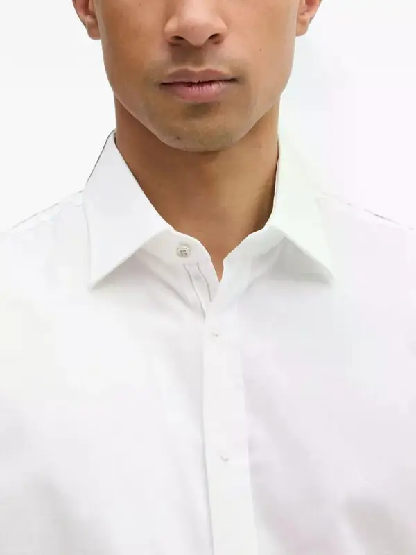 Michael Kors Logo-embroidered Button-down Shirt