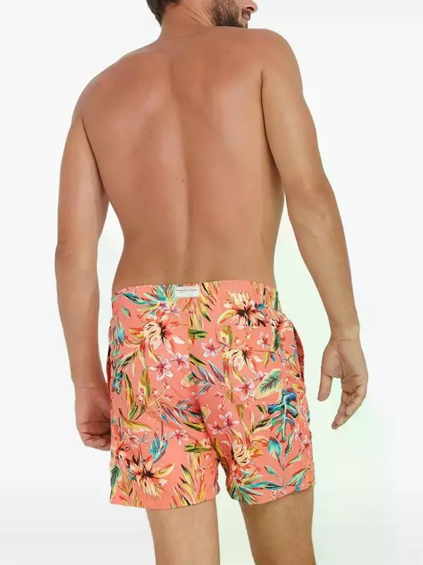 BANANA MOON Kentfield Floral-print Drawstring Swim Shorts