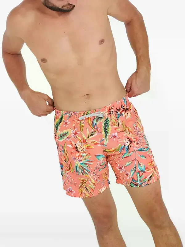 BANANA MOON Kentfield Floral-print Drawstring Swim Shorts