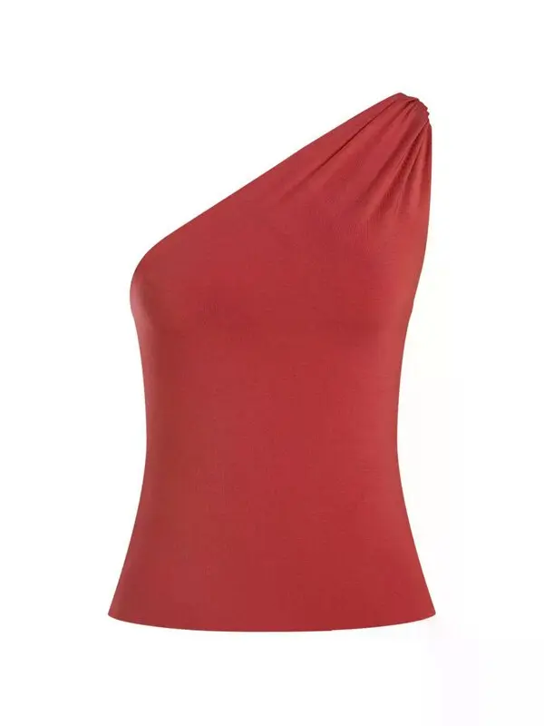 12 STOREEZ One-shoulder Draped Top