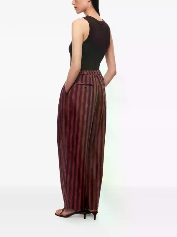 12 STOREEZ Sorbet Striped Linen Trousers