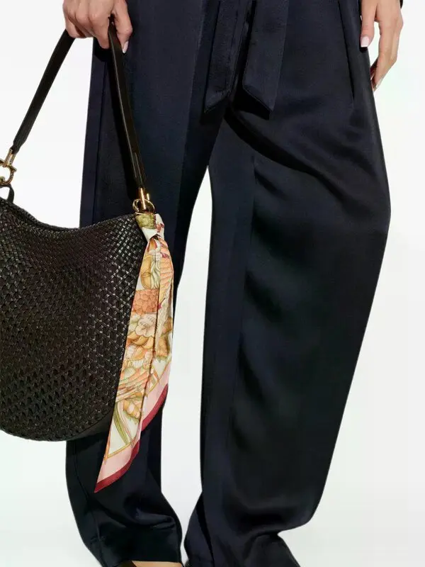 FERRAGAMO Parrot-print Scarf Keyring