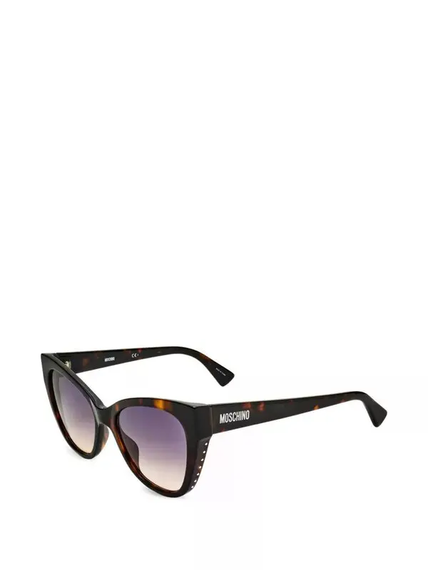 Moschino 54mm Havana Sunglasses - Brown