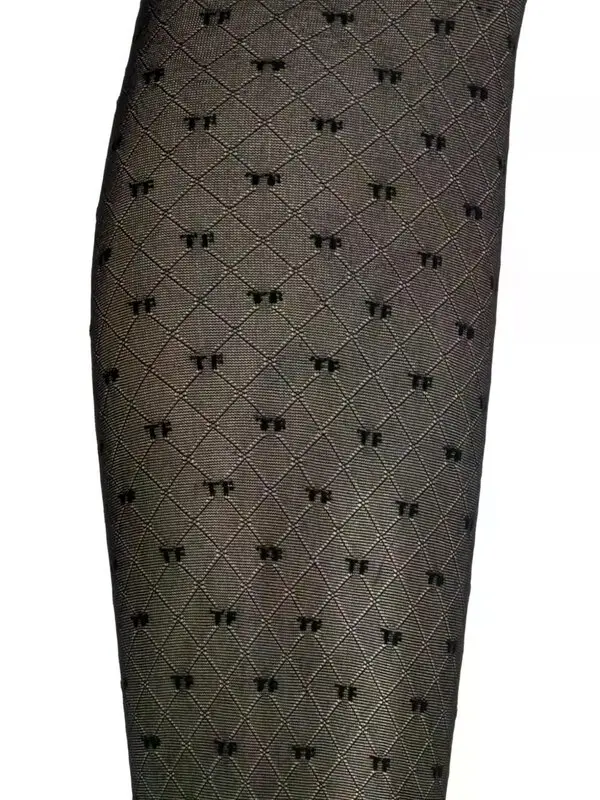 TOM FORD Monogram Diamond-knit Tights