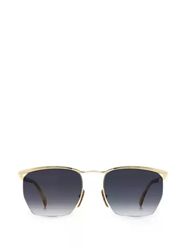 DB EYEWEAR BY DAVID BECKHAM Geometric-frame Sunglasses - Gold