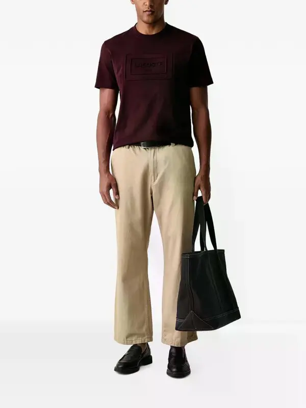 Lacoste Embossed Logo-patch T-shirt