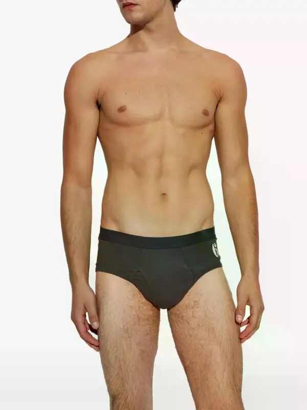 MAISON MARGIELA Logo-print Briefs