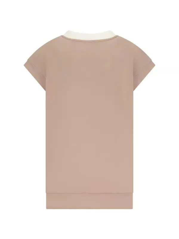 HOUSE OF GRAVITY Spencer Logo-embroidered V-neck Top