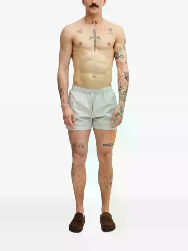 MAISON MARGIELA Drawstring Swim Shorts - Neutrals