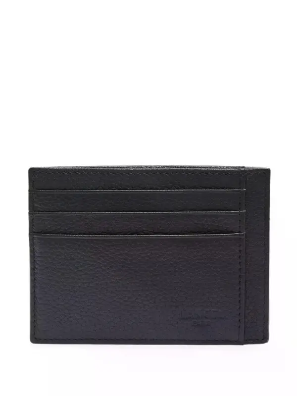 LANCEL Leon Grained Leather Cardholder
