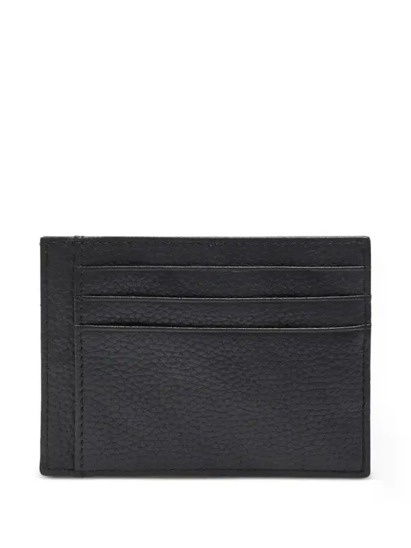 LANCEL Leon Grained Leather Cardholder