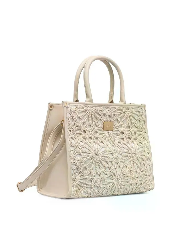MORGAN Crochet-knit Tote Bag