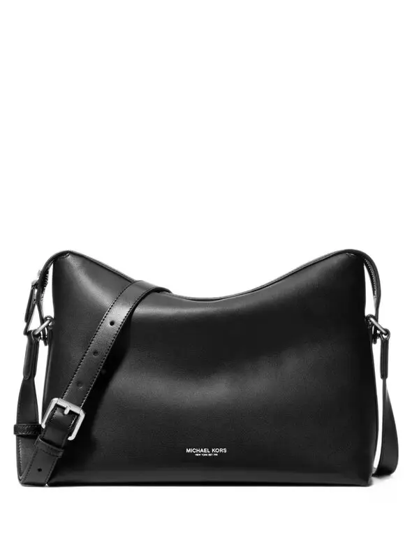 Michael Kors Nicholas Medium Pebbled Leather Crossbody Messenger Bag