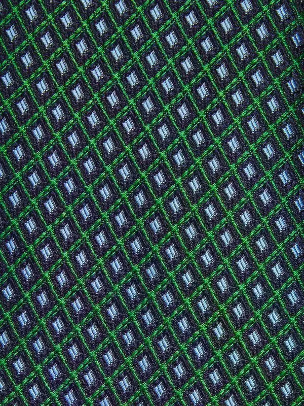 FERRAGAMO Jacquard Tie - Green