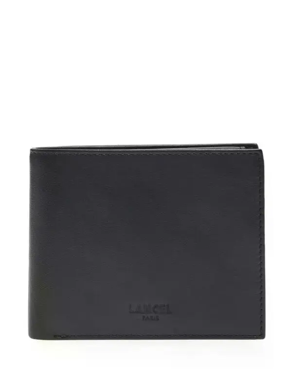 LANCEL Leon Leather Wallet - Black