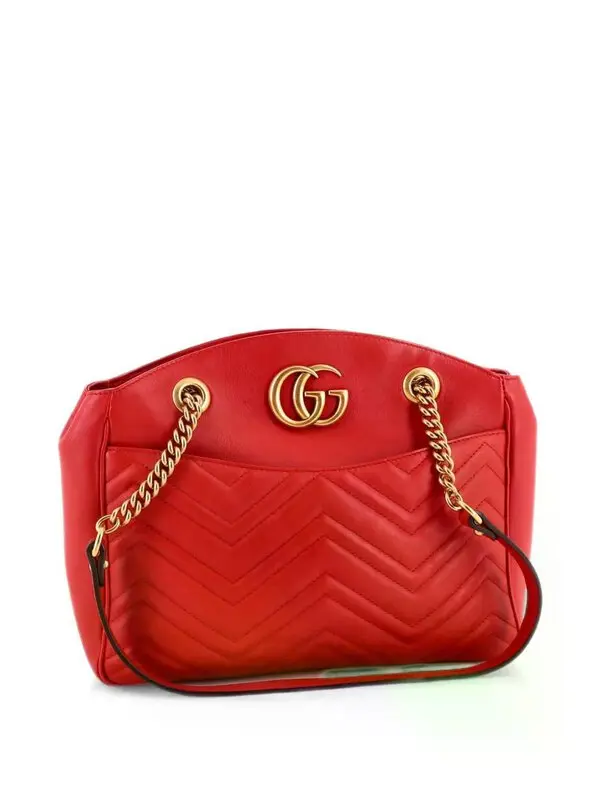 Gucci Gg Marmont Matelassé Leather Shoulder Bag