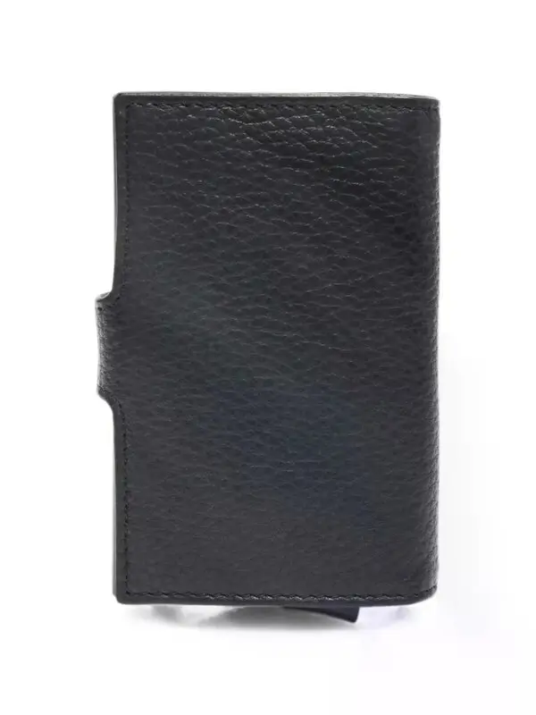 LANCEL Leon Grained Leather Cardholder