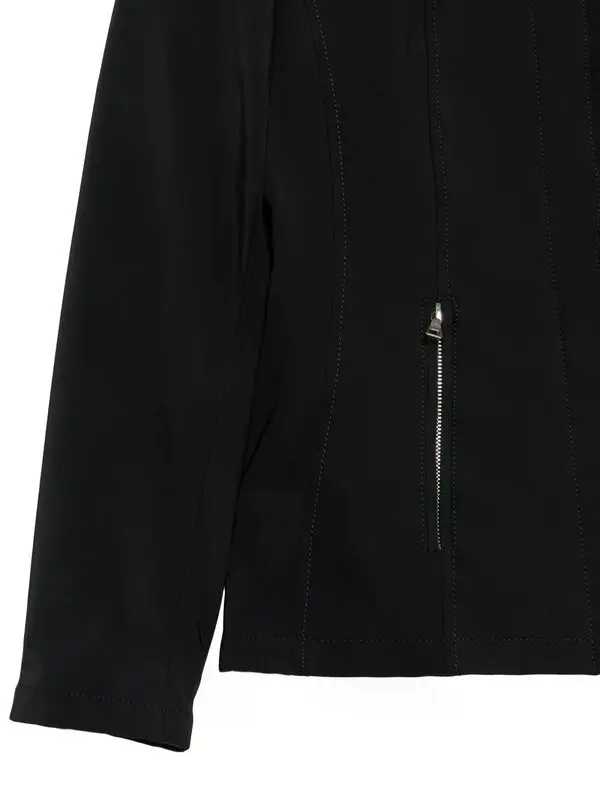 Prada 2000s Exposed Seam Zip-pocket Jacket