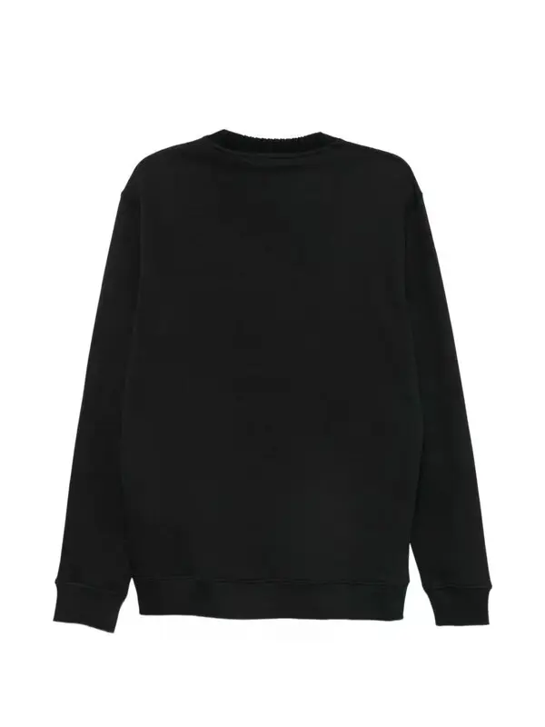 Just Cavalli Logo-embroidered Crew Neck Sweater