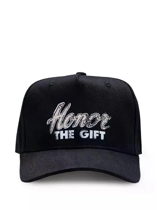 HONOR THE GIFT Heart & Pride Snapback Cap - Black