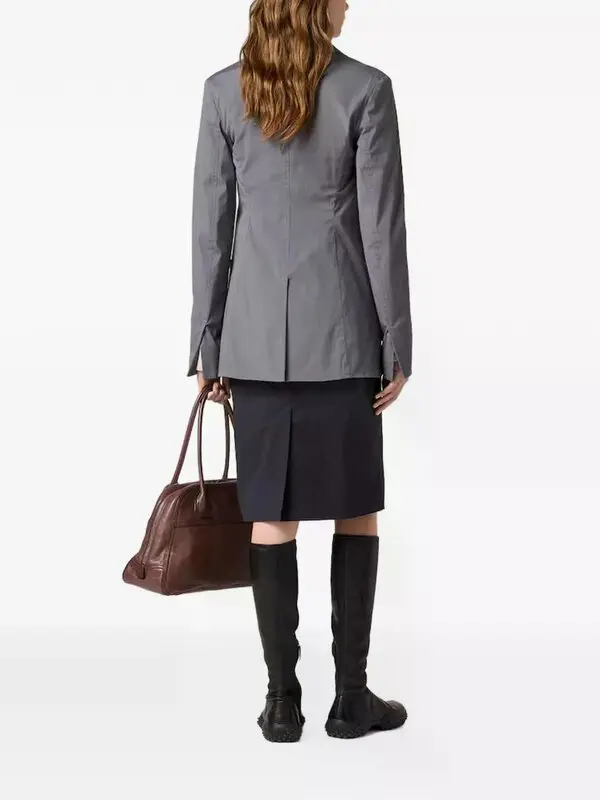 Miu Miu Washed Stretch Poplin Jacket