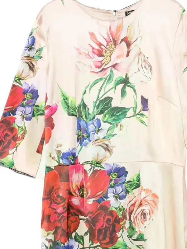 Dolce & Gabbana Floral Print Maxi Dress