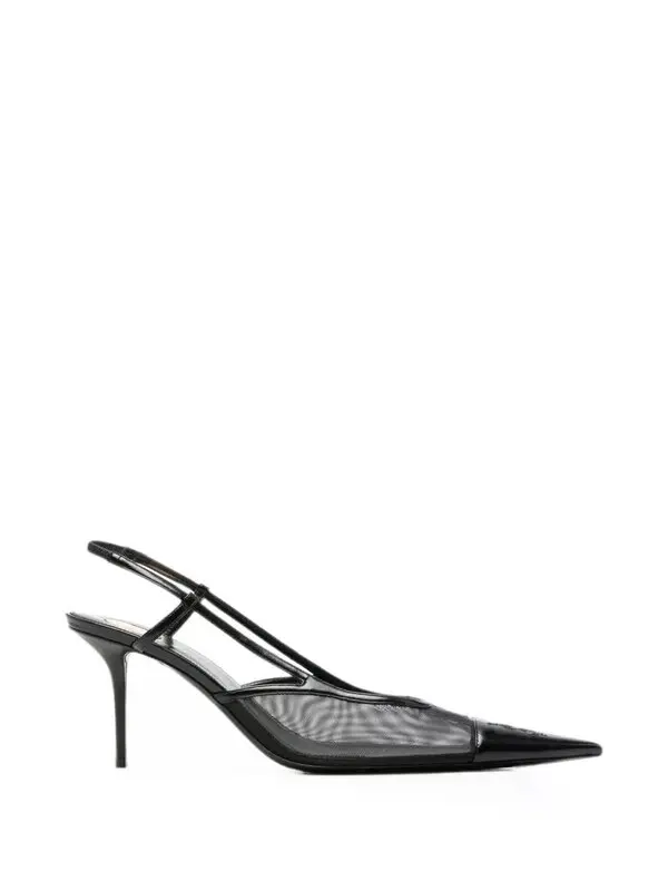 Saint Laurent Renée" Panelled Slingback Pumps