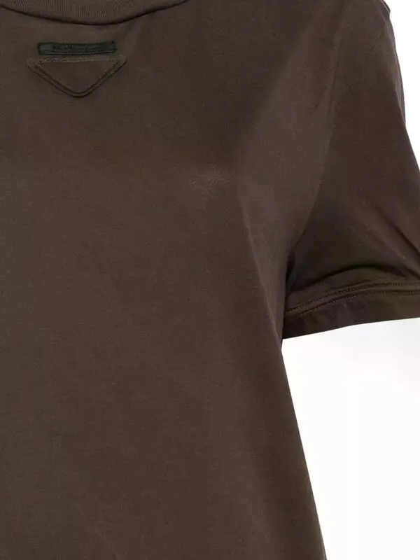 Prada Logo-patch T-shirt