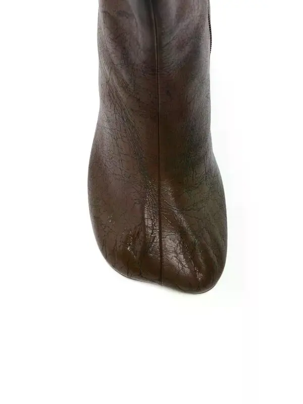 MAISON MARGIELA Tabi Leather Ankle Boots