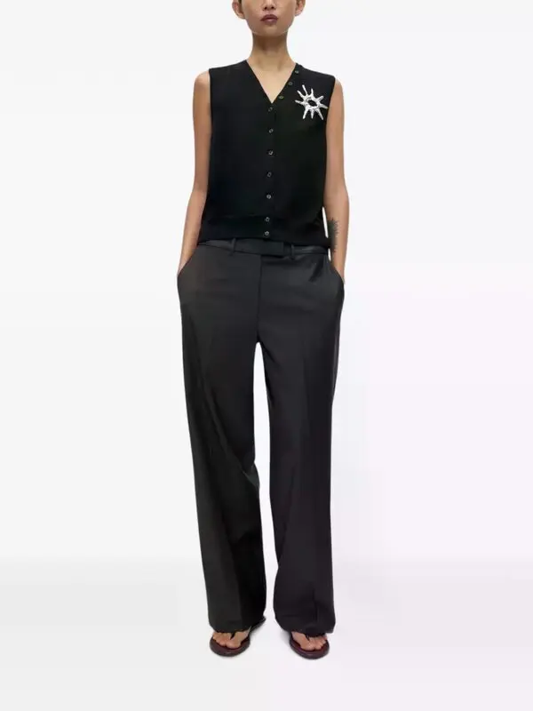 CORDERA Button-up Knitted Waistcoat