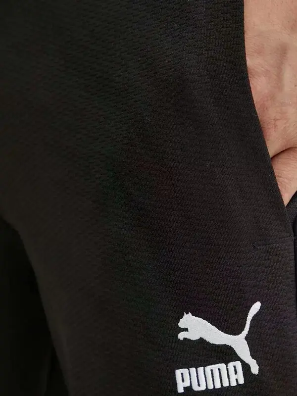 PUMA T7 Logo-embroidered Drawstring Track Pants
