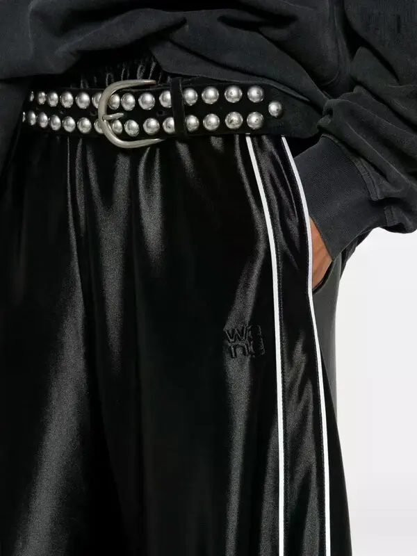 ALEXANDER WANG Side-stripe Elasticated-waistband Track Pants