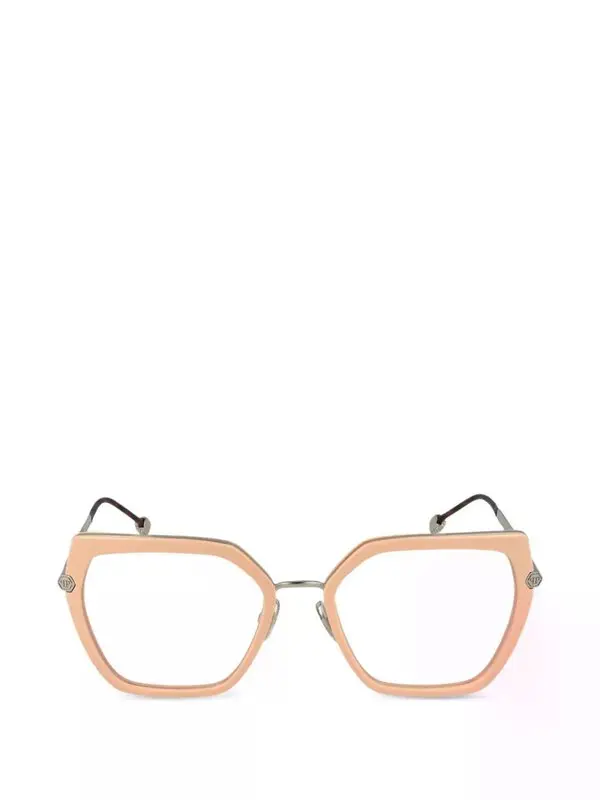 Philipp Plein Geometric-frame Glasses - Neutrals