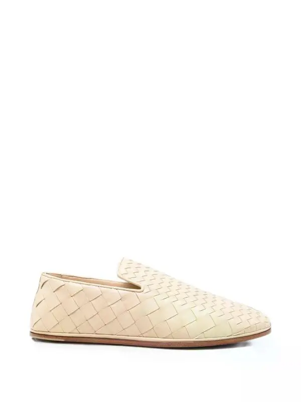 Bottega Veneta Intrecciato Sunday Slippers - Neutrals
