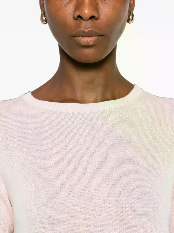MAISON123 Short-sleeve Knitted Sweater