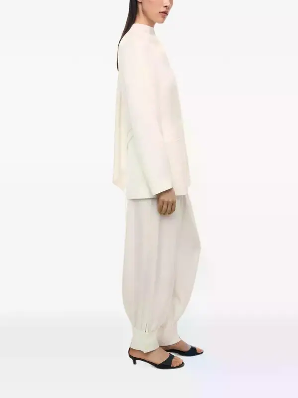 12 STOREEZ Petra Asymmetric Blazer - Neutrals