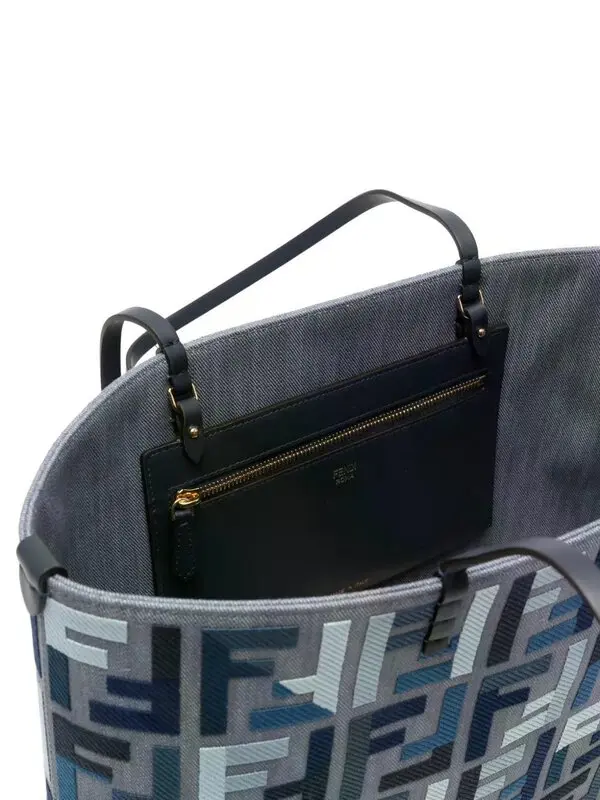 Fendi Roll Ff-logo Tote Bag