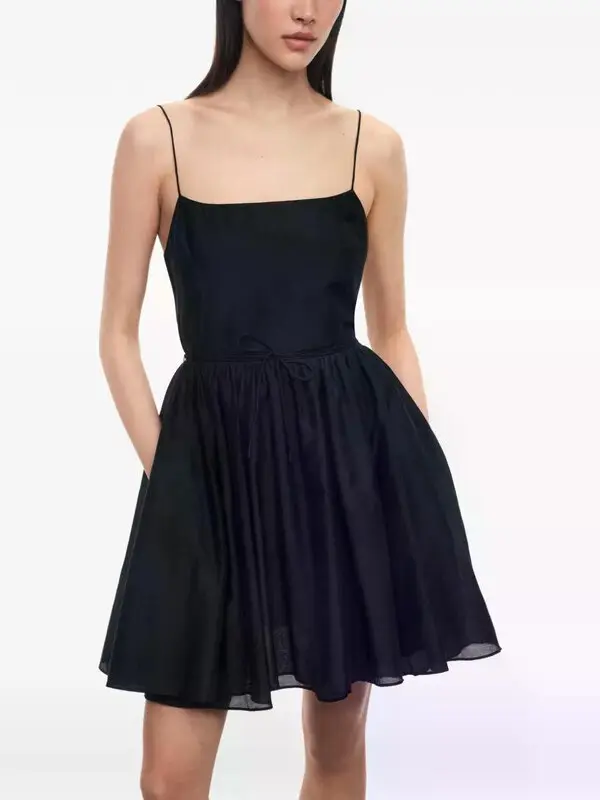 12 STOREEZ Orchard Bow Detail Mini Dress
