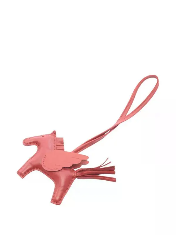 Hermès Pm Rodeo Pegasus Bag Charm - Red