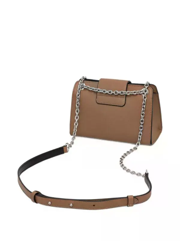 Armani Exchange Logo Plaque Chain-link Cross Body Bag