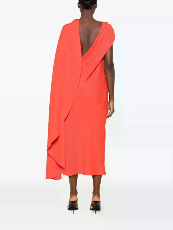 Balenciaga Draped Asymmetric Dress