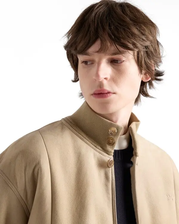 Prada Shearling Bomber Jacket