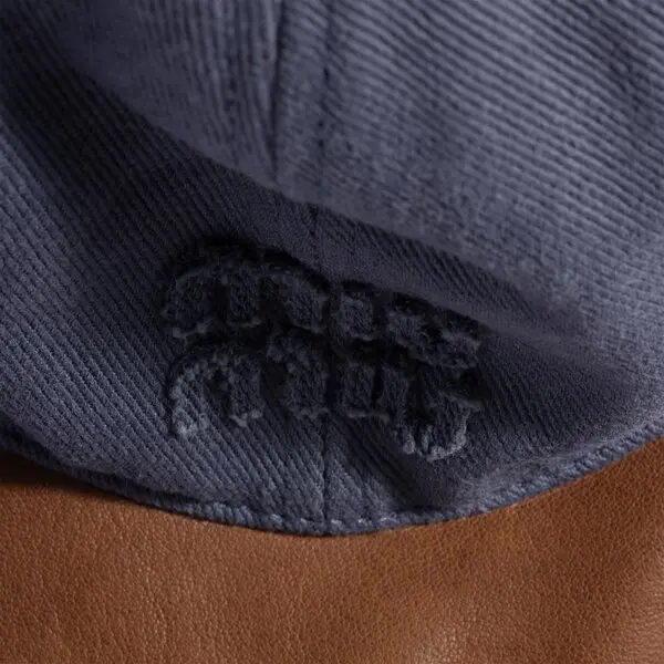 Miu Miu Drill And Nappa Leather Baseball Cap