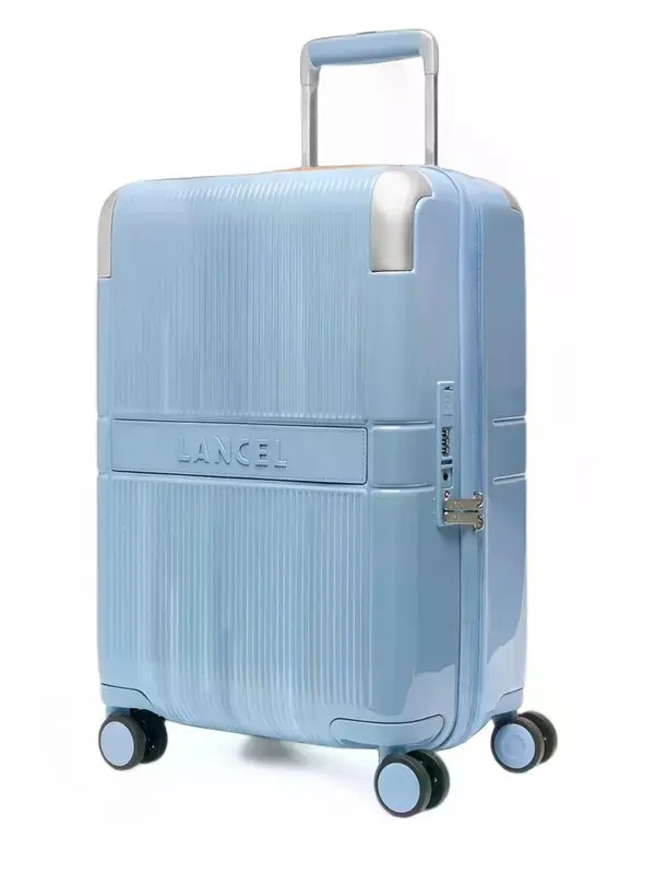 LANCEL Ribbed Suitcase With Logo Detail