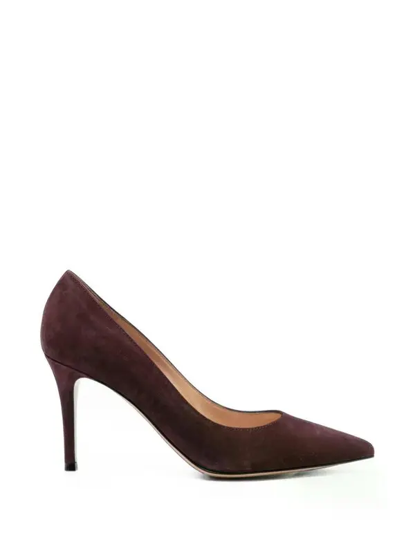 GIANVITO ROSSI Pointed-toe Stiletto Pumps - Red