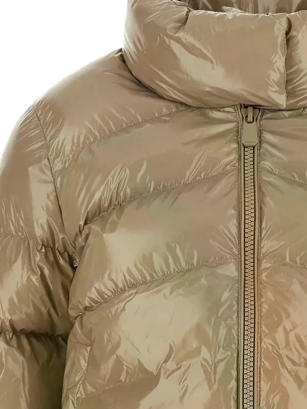 Pinko Quilted High-neck Jacket