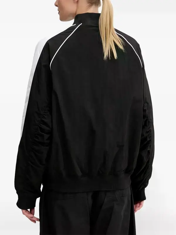 PUMA T7 Logo-embroidered Bomber Jacket