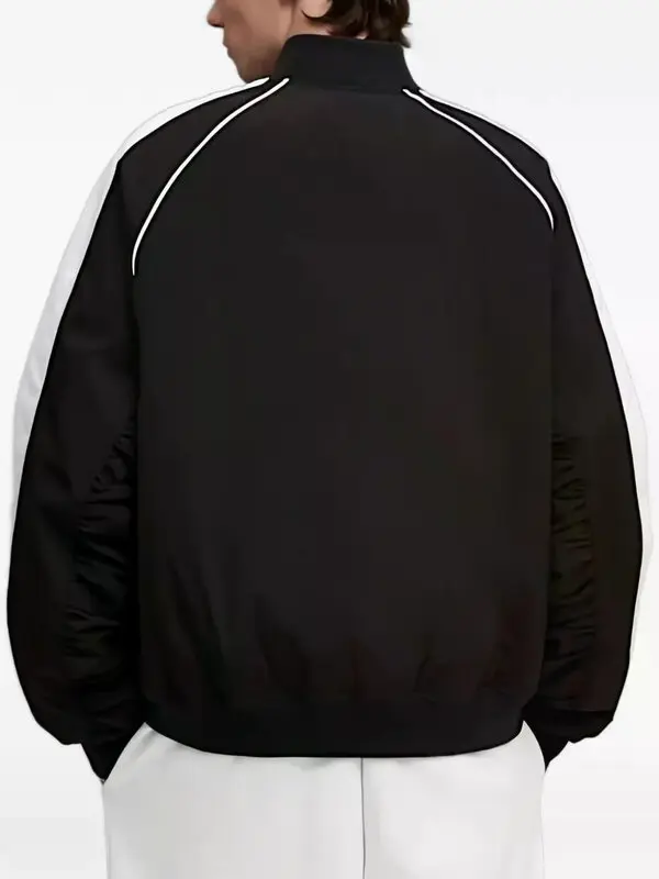 PUMA T7 Logo-embroidered Bomber Jacket