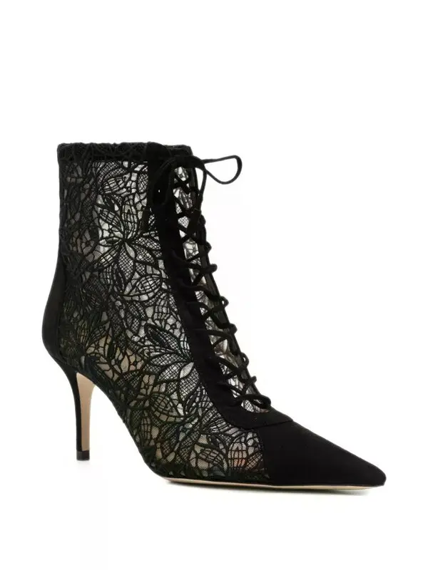 ARTEANA Venezia Lace-up Heeled Ankle Boots
