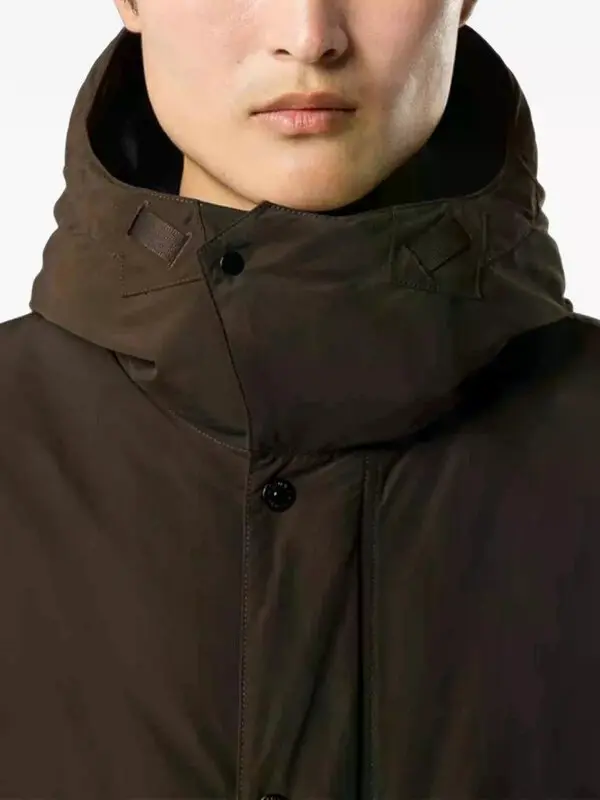 Stone Island 7100006 Micro Reps Long Down Parka